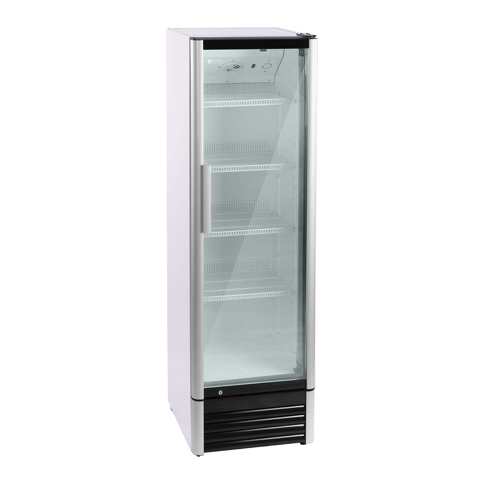 ROYAL CATERING Frigo à boissons - 320 L - LED - Cadre en aluminium RCGK ...
