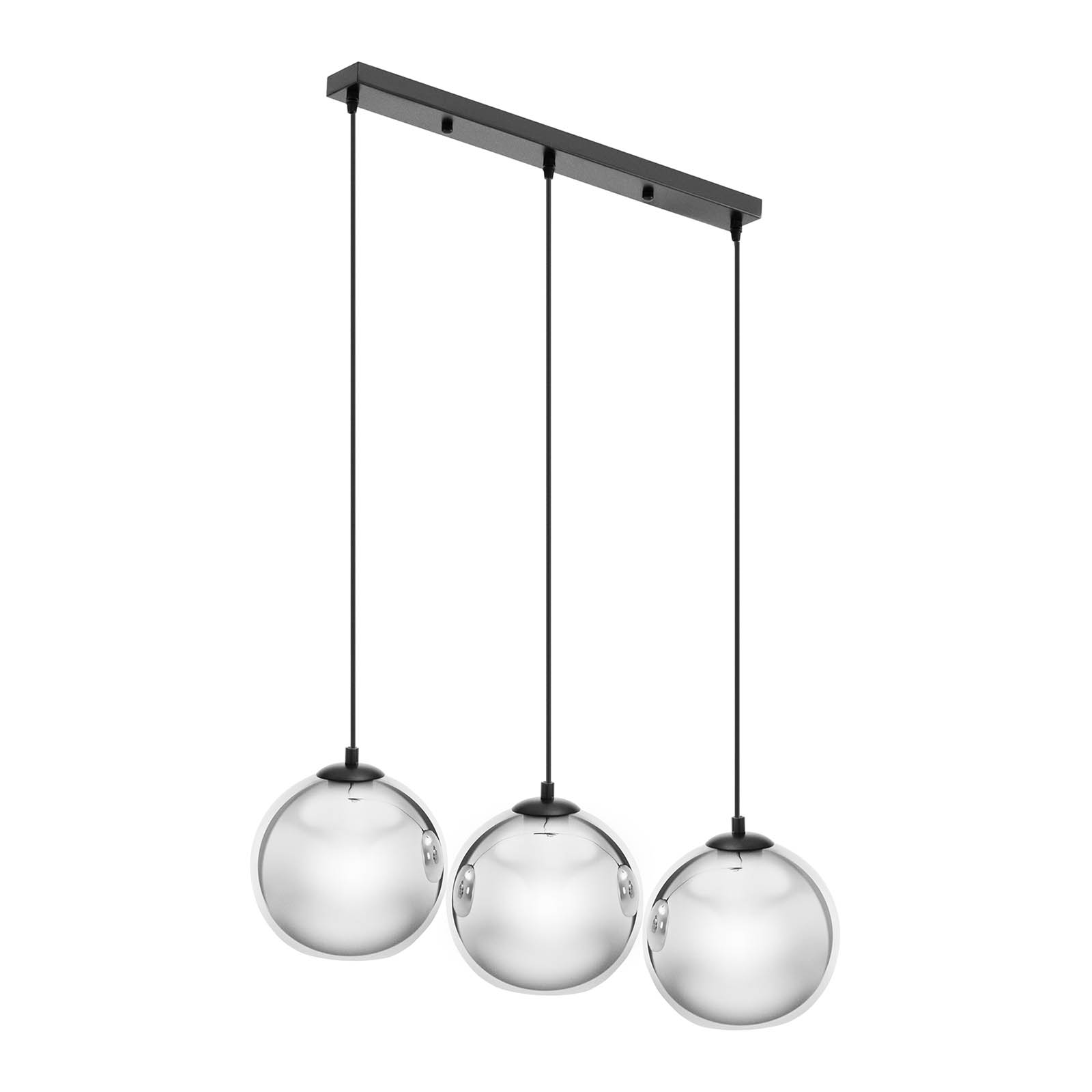 Pendant Light 3 Light Sources Glass Expondoie