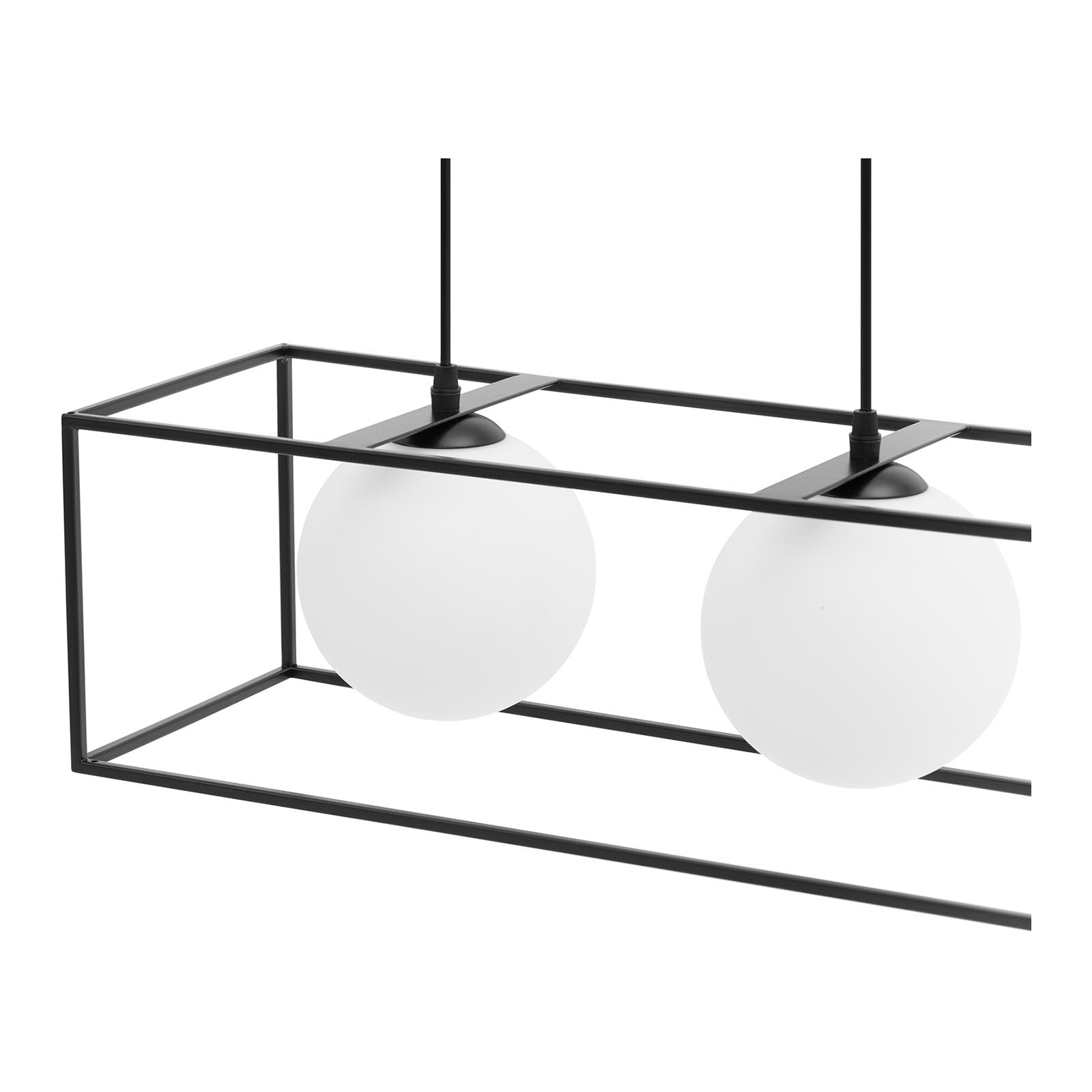 Pendant Light 4 Light Sources Glass Globes Expondoie