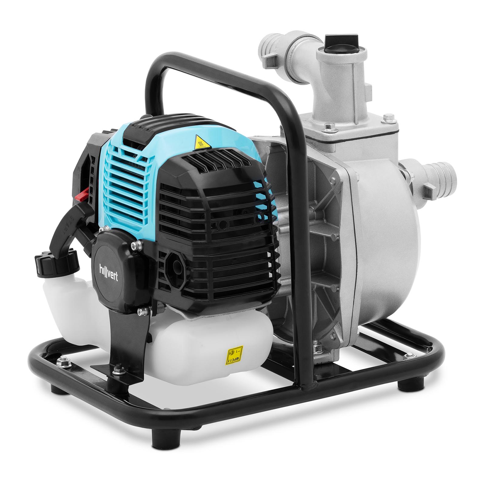 Water pump - 1.2 kW - 15 m³/h - with flat hose - 1 1/2" - 20 m - 0 - 7 ...